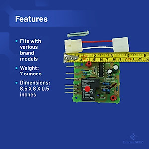 EvertechPRO 4388932 Refrigerator Defrost Control Timer Replacement for Whirlpool 2154958 2154985 2169267 2169269