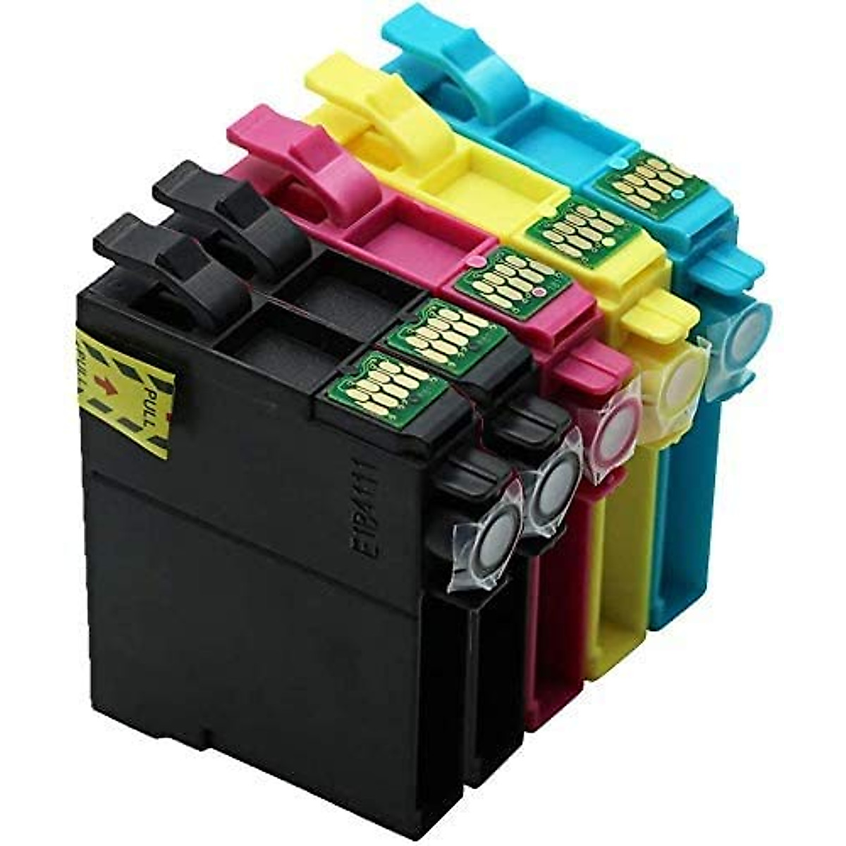 InkArt Remanufactured Ink Cartridge Replacement for Epson 200XL 200 XL T200XL to use with XP-200 XP-300 XP-310 XP-400 WF-2520 WF-2530 WF-2540 Printer (2BK, 1C , 1M, 1Y) 5 Packs