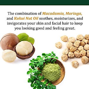 Clubman Pinaud Beard Oil, Balanced Moisture for Facial Hair and Skin, 1 oz