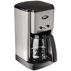 Cuisinart 12 Cup Brew Central Maker Coffee Maker2, Black Stainless Steel, DCC-1200BKSNAS