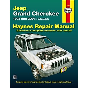 Jeep Grand Cherokee (1993-2004) Haynes Repair Manual (USA) (Paperback)