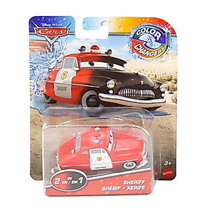 Disney Pixar Cars 2020 Color Changers Sheriff, GNY94