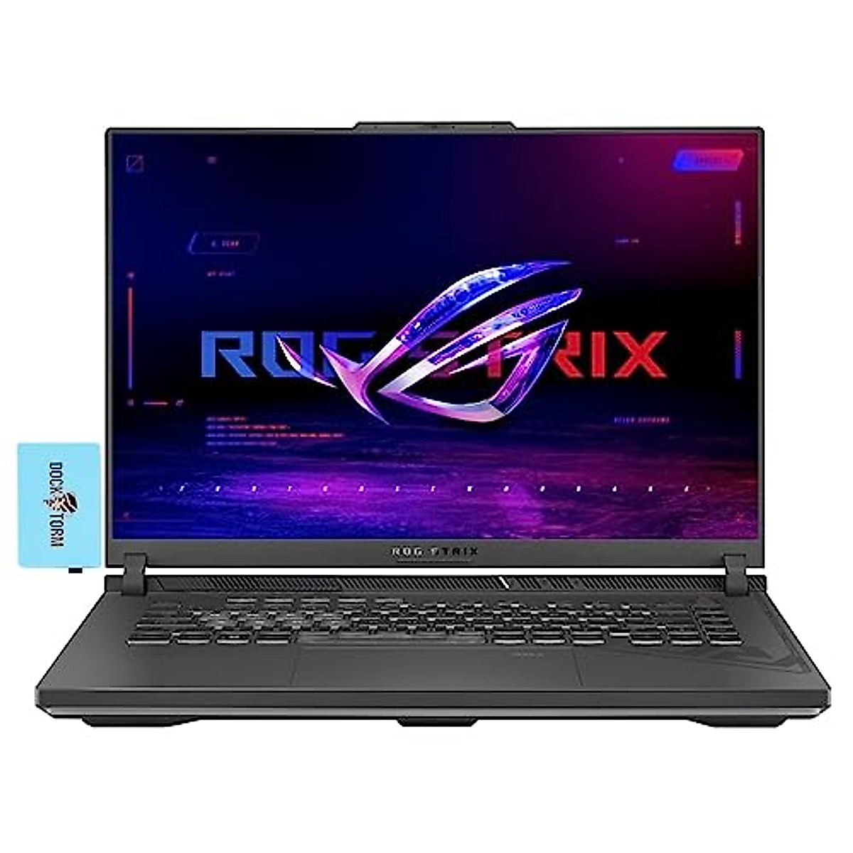 ASUS ROG Strix G16 Gaming Laptop 16.0" 165Hz WUXGA (Intel Core i7-13650HX, 64GB DDR5, 2TB PCIe SSD, MUX GeForce RTX 4050 6GB, RGB KYB, Thunderbolt 4, WiFi 6E, Win11P) w/Dockztorm Hub