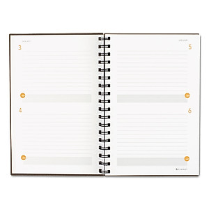 At-A-Glance 80620330 Plan. Write. Remember. Planning Notebook Two Days Per Page 6 x 9 Gray