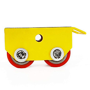 TBVECHI Machinery Skate 2.5T 5500lb, Mini Industrial Machinery Mover with 2 Roller Cargo Trolley Heavy Duty Machine