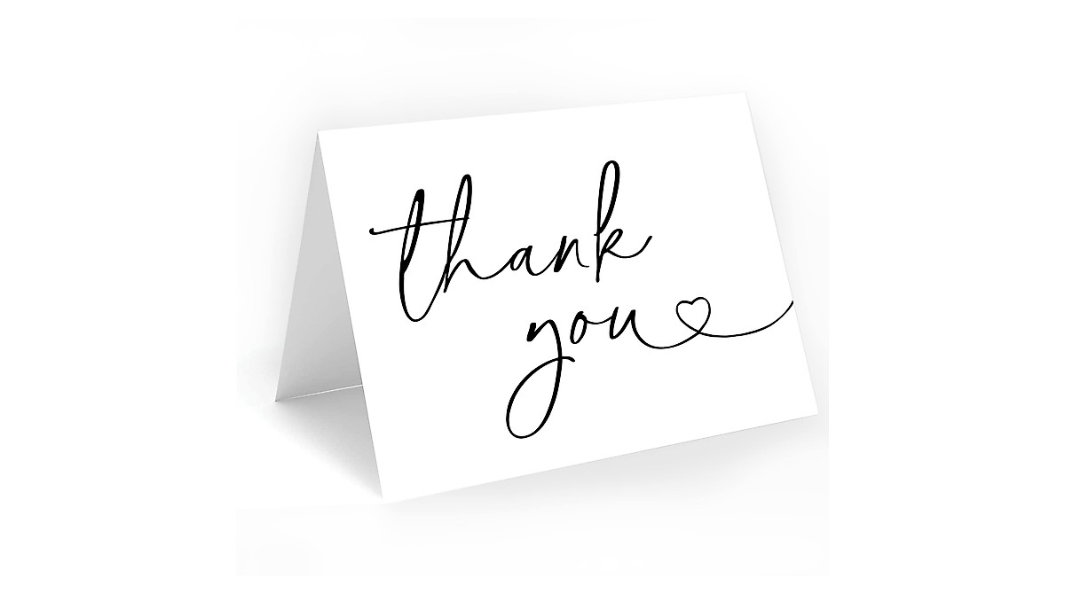 50 Everyday Thank You Cards for All Occasions