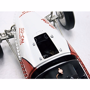 LIMITED EDITION ACME Belly Tanker #28 ''So-Cal Speed Shop Red and White 1/18 Diecast Model Car by Acme A1803003