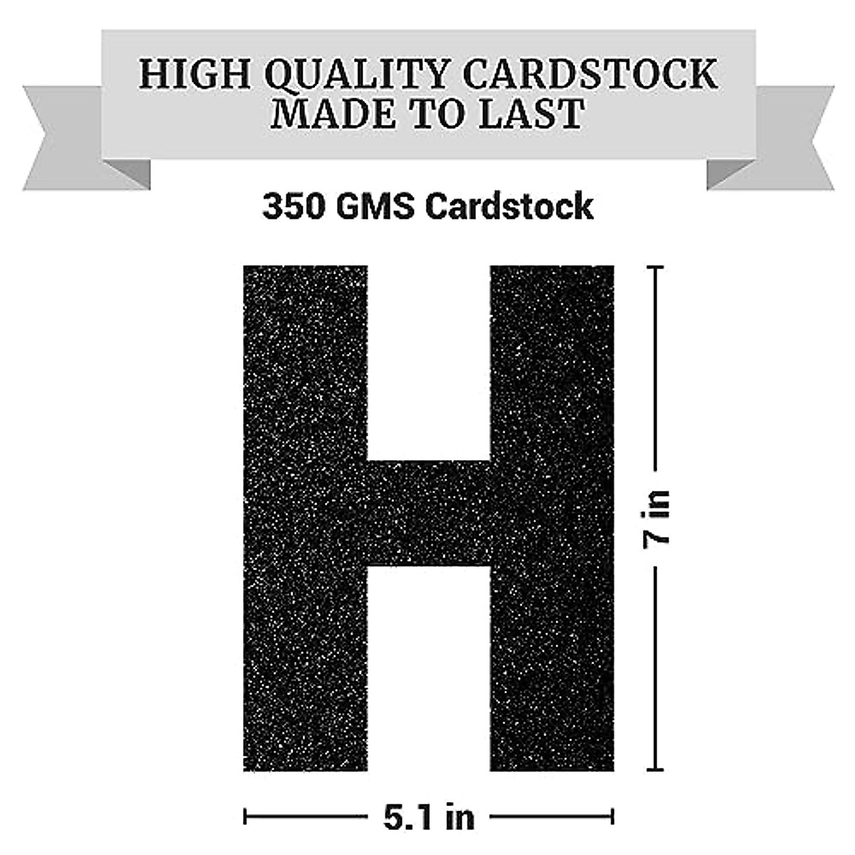 Pre-Strung Happy Birthday Banner - NO DIY - Black Glitter Birthday Party Banner - Pre-Strung Garland on 8 ft Strands - Black Birthday Party Decorations & Decor for Men & Women. Did we mention no DIY