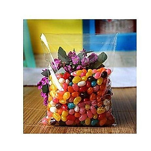 ericotry 100Pcs Clear Resealable Cello / Cellophane Bags Treat Bag Packaging Bags with Adhesive Closure Good for Bakery Candle Candies Cookies Snacks Poly Bags (9" X 12")