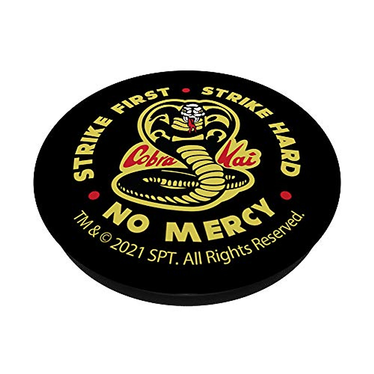 Cobra Kai Strike First Cobra Logo PopSockets Swappable PopGrip