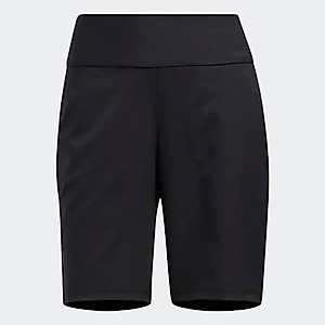 adidas Women's Standard Ultimate365 8.5 Inch Modern Bermuda Golf Shorts, Black, Medium