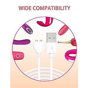 Bicmice Magnetic USB DC Charger Cable Replacement Charging Cord-(6mm/0.24in)