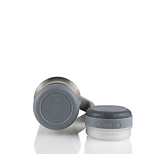 Hogg 30oz Sublimatable Grippy Speaker Tumbler DIY, Customizable, Add Logo, Vinyl, Alcohol Ink, or Glitter & Epoxy, Bulk/Wholesale Tumblers (Clear)