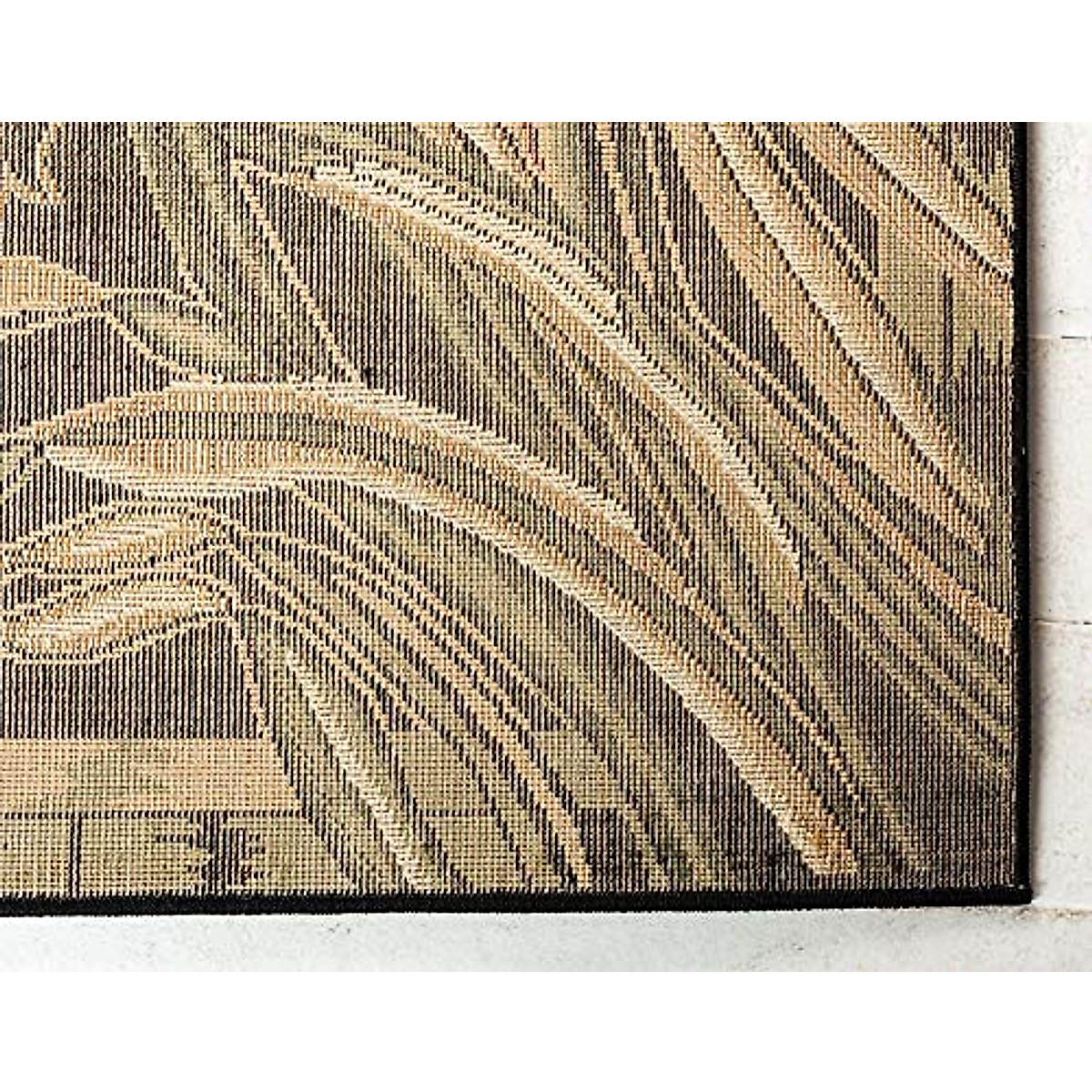 Unique Loom Barnyard Collection French Country Inspired Cottage Rooster Design Area Rug (2' 0 x 8' 0 Runner, Black/Ivory)