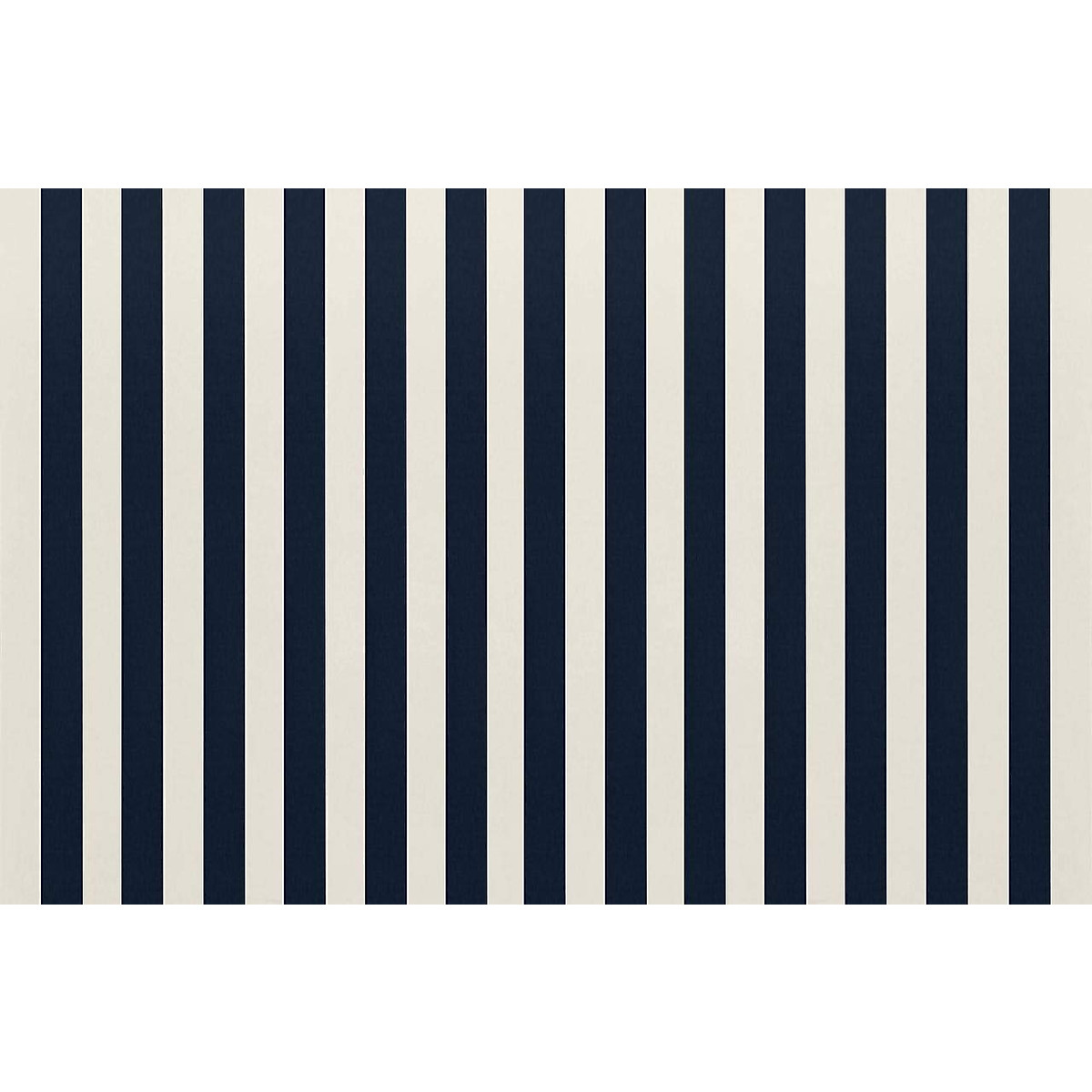 RSH Decor: Tufted Adirondack Chair Cushion | 42.5” x 21” | All-Weather Spun Fabric | Water and Fade-Resistant | Outdoor Cushion for Patio Furniture | Navy & White Stripe