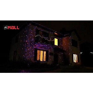 LedMAll® Remote Controllable RGB Moving Laser Outdoor Garden Landscape Light Red, Green and Blue