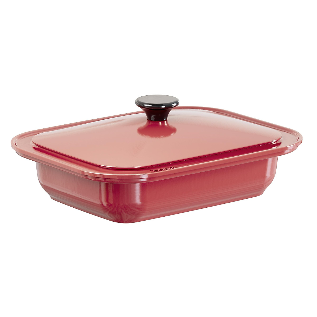 Brava Oven Enameled Cast Iron Chef's Pan and Lid, Used as a Dutch Oven, Rice Cooker, or Slow Cooker for Roasts, Stews, Braising, and More
