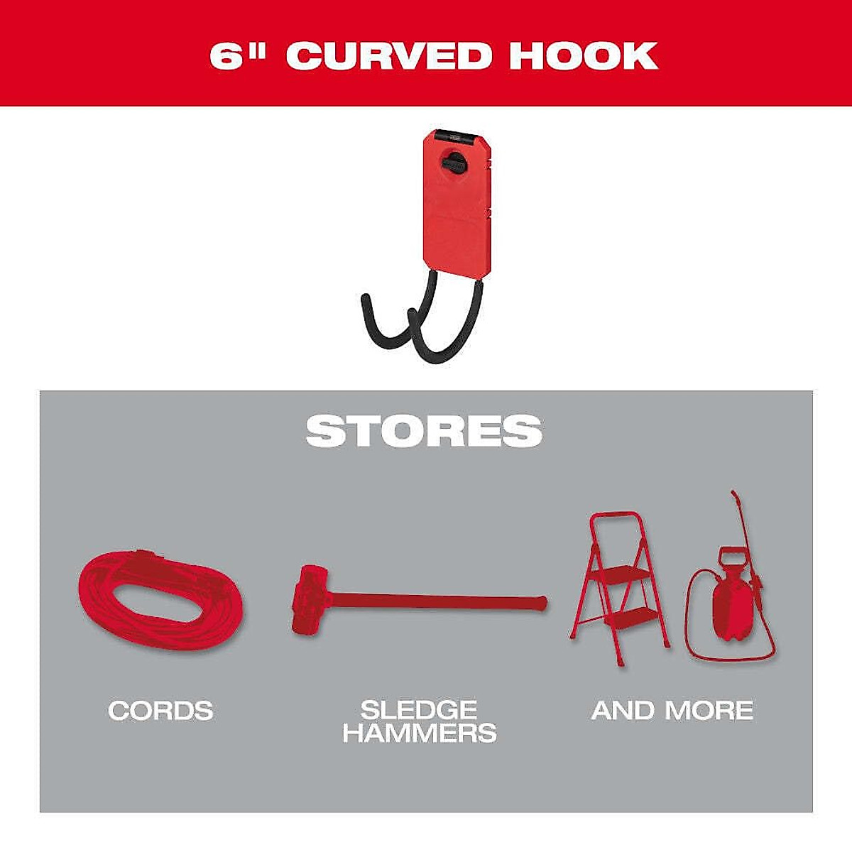 SAclI Fits Milwaukee 48-22-8331 6" Reinforced Curved Utility Hook