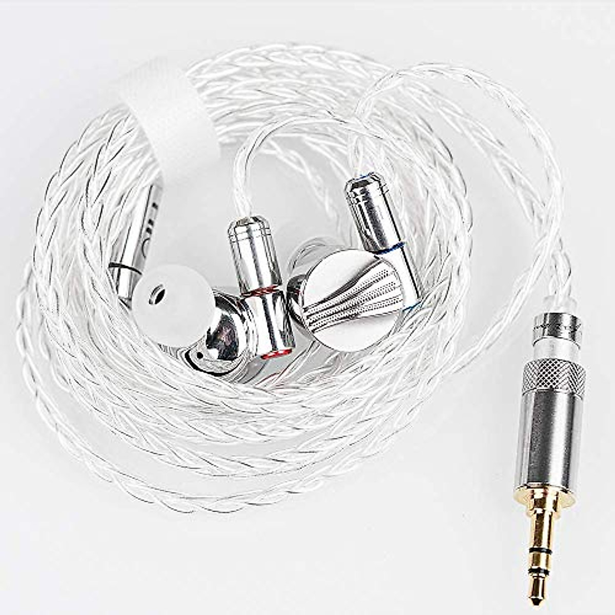 FiiO FD5 Headphone Earphones High Resolution 1DD Earbuds Wired Bass Heavy with Swappable Plug 2.5mm/3.5mm/4.4mm for Smartphones/PC/Laptop/Tablet Beryllium-Coated DLC