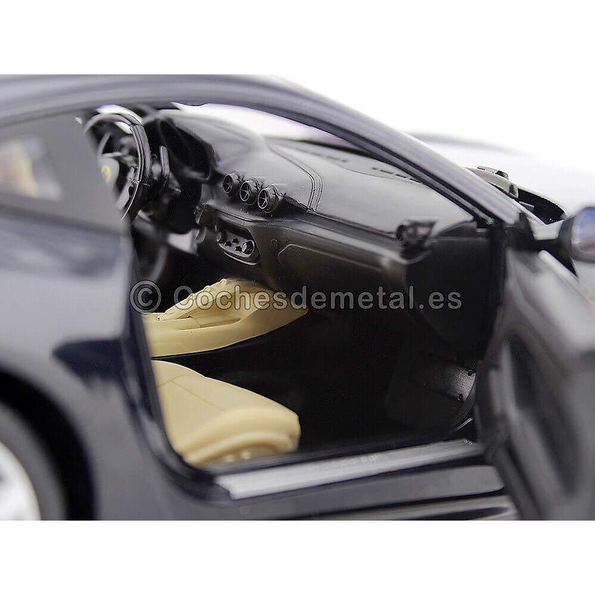 Hot wheels BCJ73 Ferrari F12 Berlinetta Blue 1/18 Diecast Model Car by Hotwheels