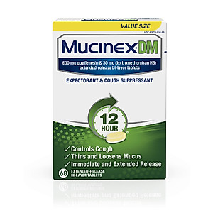 Mucinex DM (68 Count (Pack of 3))
