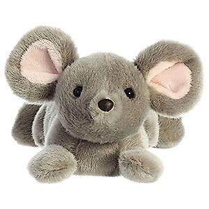 Aurora® Adorable Mini Flopsie™ Missy Mouse™ Stuffed Animal - Playful Ease - Timeless Companions - Gray 8 Inches