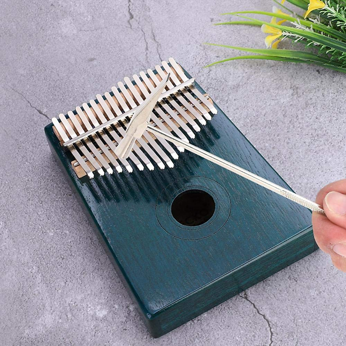 Kalimba Tuning Hammer, Thumb Piano Metal Tuning Hammer for Thumb Piano Sound Maintenance Kalimba Tuner And Hammer
