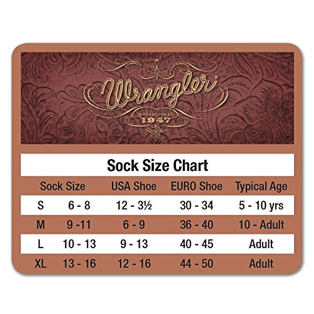 Wrangler Mens Riggs Workwear Ultra-Dri Moisture Wicking Crew Boot Socks 4 Pair Pack (Large - Sock:10-13/Shoe:9-13, Assorted)