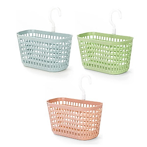 Cabilock Shower Organizer Hanging Shower Storage Shower Shampoo Holder Toiletry Bag Bin Hanging Shower Basket Bathroom Tote Sink Candy Kitchen Storage Organizer Cart Take a Bath