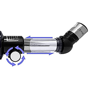 NETSKINSON Telescope, 70mm Aperture 400mm AZ Mount Astronomical Refracting Telescope for Kids Beginners, Portable Travel Telescope with Carry Bag, Phone Adapter & Wireless Remote