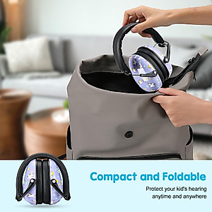 ProCase Noise Cancelling Headphones for Kids Toddler, SNR 27dB Noise Reduction Ear Muffs, Kids Ear Protection for Fireworks Autism, Sensory Headphones for Autistic Kids -Carton