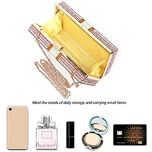 2 Pcs Set Rhinestone US Dollar Purse Party Evening Handbags Wedding Dinner Bag Stack of Cash Clutch Purses Wallet with Crystal Headbands