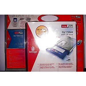Iomega Zip 750MB USB 2.0 Drive - External