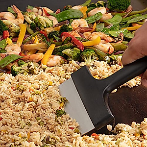 Cuisinart CGS-1312 12-Piece Tool Set, Outdoor Griddle Accessories-Spatula, Tongs, Scraper, Melting Dome, Squirt Bottle, Silicone Egg Ring