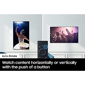 SAMSUNG Auto Rotating TV Wall Mount, Fits 55” & 65” Televisions, 400x300 VESA Compatible, Use w/ The Frame, QN95B, QN900B, QN800B and QN700B Series, 2022, VGARAB43WMTZA