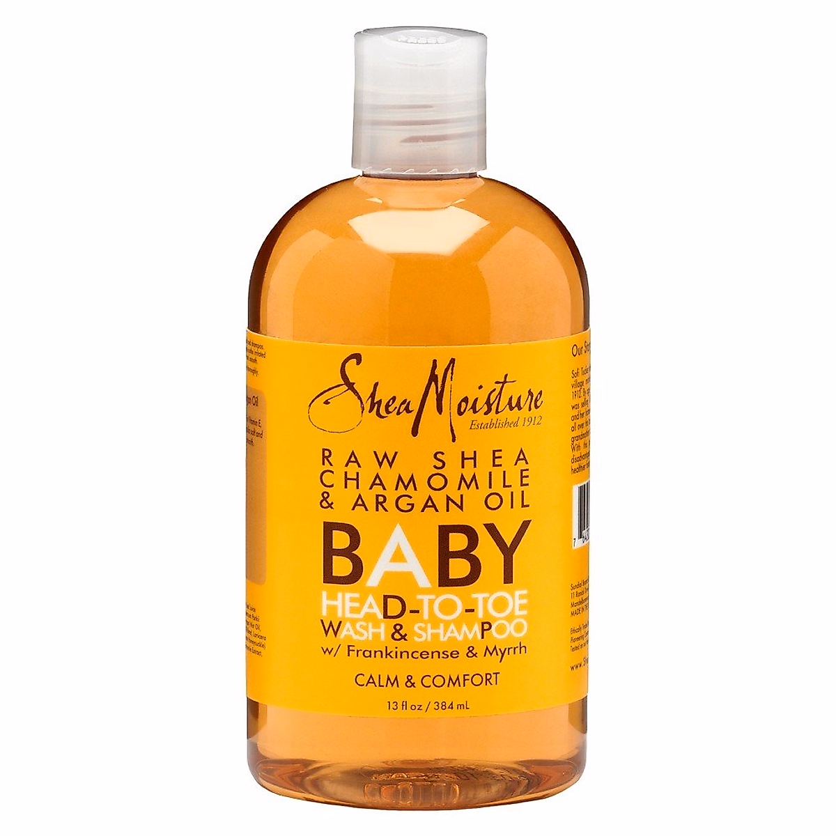 Shea Moisture Organic Raw Shea Chamomile & Argan Oil Baby Head-to-Toe Wash & Shampoo - 12 Oz ( Multi-Pack)