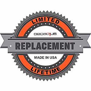 Decalrus - Protective Decal for 2019 Alienware Area-51m AWAR51M (17.3" Screen) Laptop Crocodile Skin Pattern Texture Skin case Cover wrap CROalienwareArea51m_17Black