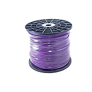 500ft Spool of 20awg Balanced Pro Audio Wire for XLR TRS 2 - Purple