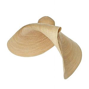 bralafia Oversized Beach Sun Hat for Women Foldable Large Wide Brim Hats Packable Roll up Floppy Cap Summer UV Protection Hat (Khaki)