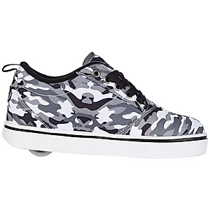 HEELYS Boy's Pro 20 Prints (Little Kid/Big Kid/Adult) Charcoal/Grey/Camo 2 Little Kid M