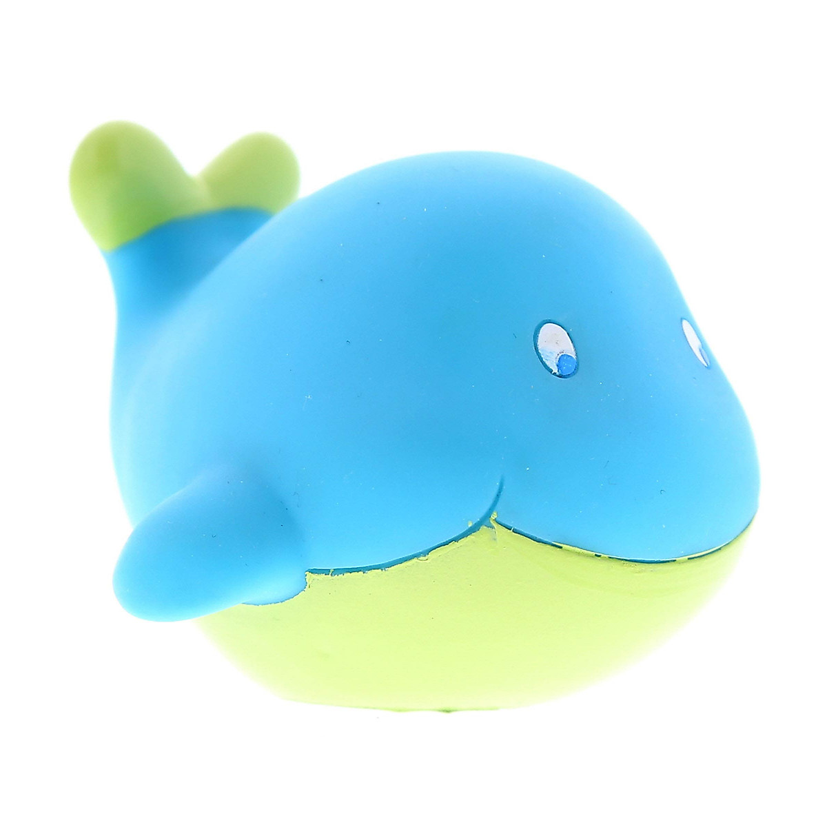 DolliBu Whale Bath Buddy Squirter - Floating Whale Rubber Bath Toy, Fun Water Squirting Bathtime Play for Toddlers, Cute & Soft Sea Life Animal Toy for The Bathtub, Beach, & Pool for Girls & Boys