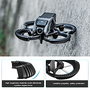 GAEKOL Protective Bumper Ring for DJI Avata Propeller Guard, Shockproof Impact Protectors for DJI Avata Accessories