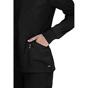 BARCO One 5409 Warm Up Jacket (Black, Medium)