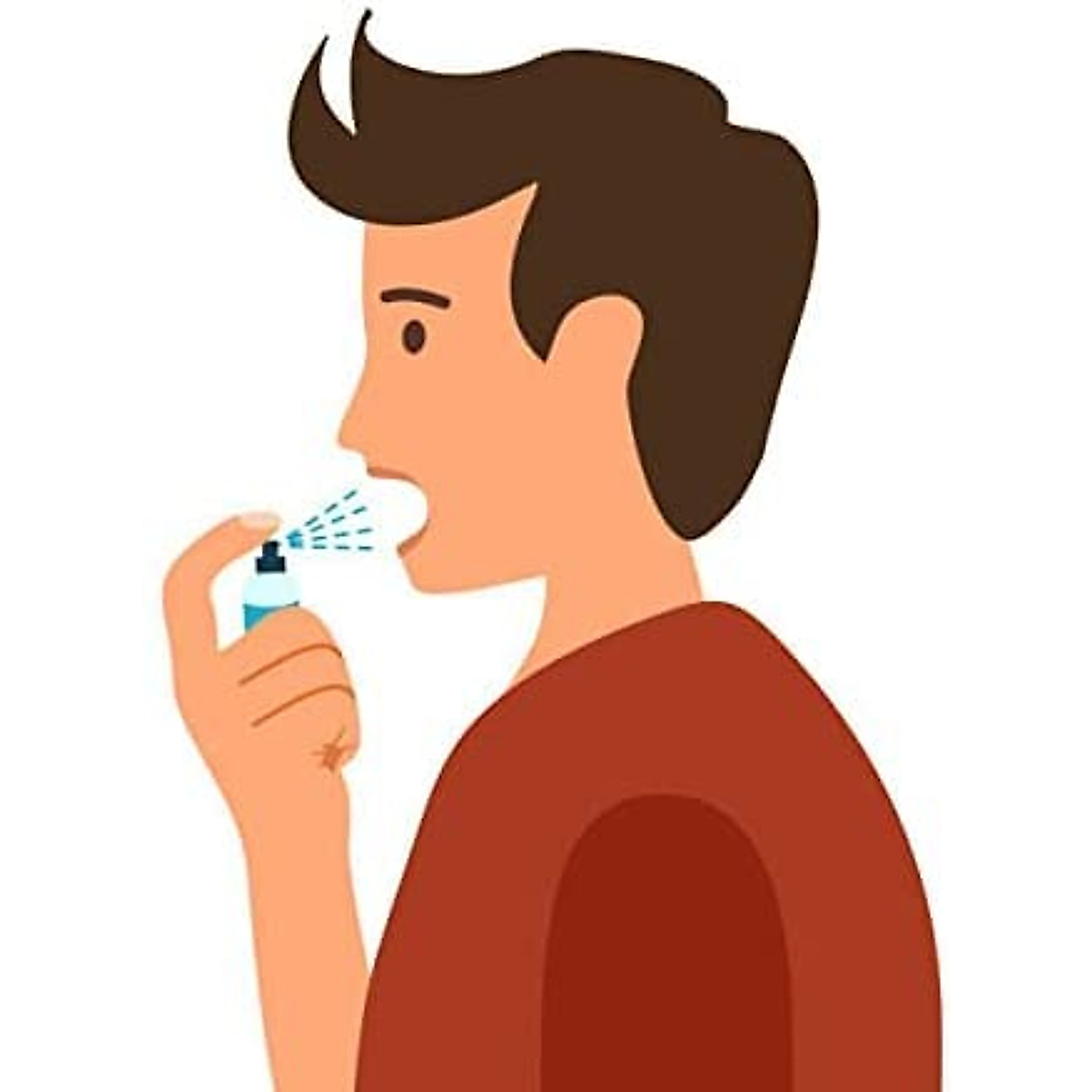 3 Pack of Pretty Fresh Instant Breath Freshener Mouth Spray Fresh Mint,Fights Bad Breath.