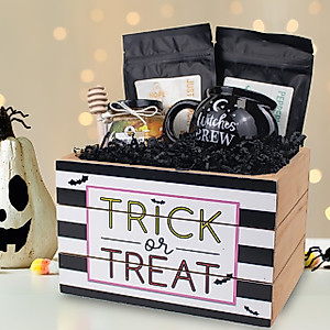 MagicWater Supply Crinkle Cut Paper Shred Filler (1/2 LB) for Gift Wrapping & Basket Filling - Black