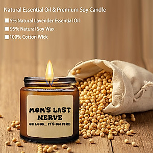 Birthday Gifts for Women Men, Funny Unique Birthday Candles Gifts for Mom Best Friend Boyfriend Girlfriend Husband Wife BFF Sister 30th 40th 50th, Bday Gift for Her Him - Lavender Scented Soy Candles