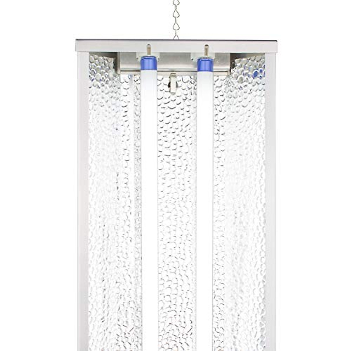 Durolux DL822N T5 HO 2Ft 2 Fluorescent Lamps Grow Lighting System with 5000 Lumens and 6500K Full Spectrum and Low Profile 7" Wide Reflector