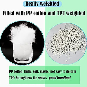 YOUBLEK 44" | 5 Pounds Weighted Stuffed Animals,Long Plush Body Pillow,Cute Husky Stuffed Animals Soft Plushies,Throw Pillow Doll Toy Gift for Girlfriend (Husky, 44 Inches 5 lbs)