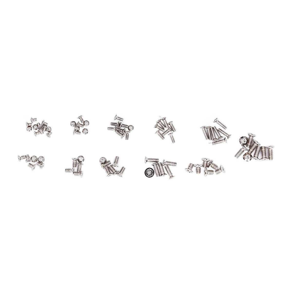 Computer Screws 600Pcs Computer Screws Assortment Kit, Micro Flat Head M2 M2.5 M3 with Screwdriver and Brush for Hard Drive Computer Case