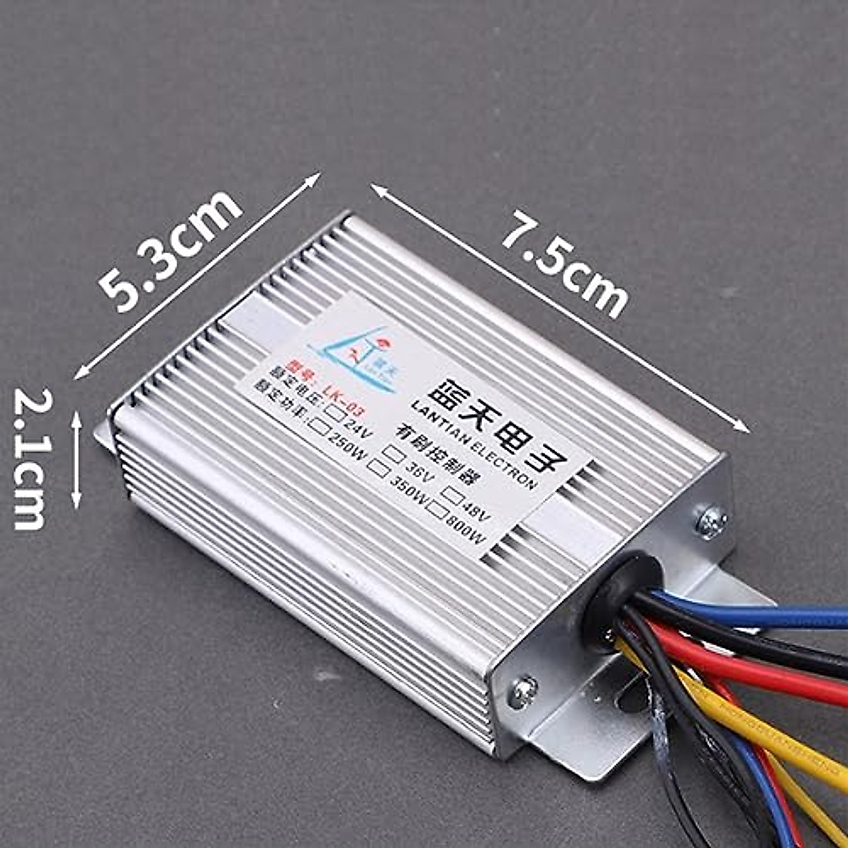 24V 250W Electric Bike Brush Motor Controller DC Electric Controller Electric Bike Motor Driver E-Scooter Part (TypeA)